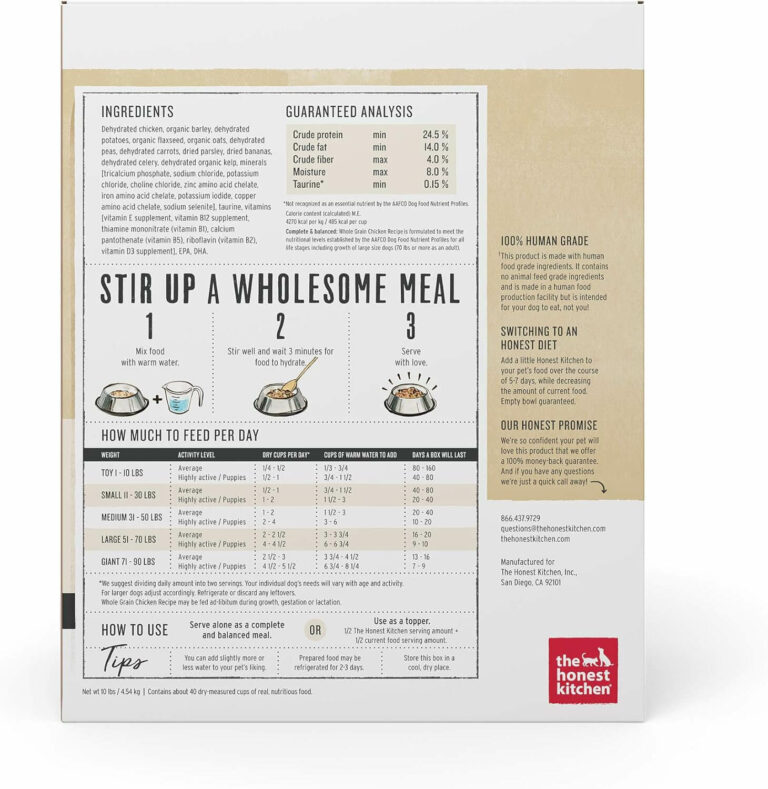 Honest Kitchen Dog Food Review - Hello Danes